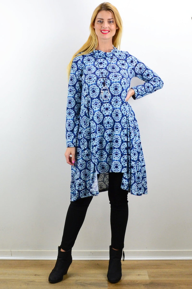 Tie Dye Fleece Tunic Dress | I Love Tunics