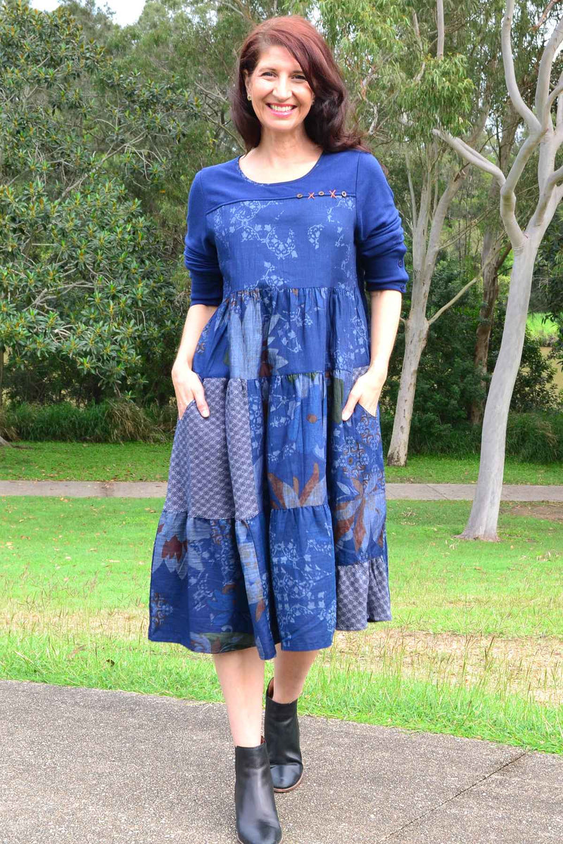 Orientique Dancing Queen Layered Tunic Dress | I Love Tunics